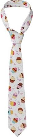 Generic Cravate Pour Hommes D&eacute;licieux Cupcakes Neutres Fine Cravates Classique Cravates Homme Pour Affaires Remise De Dipl&ocirc;me Accessoires