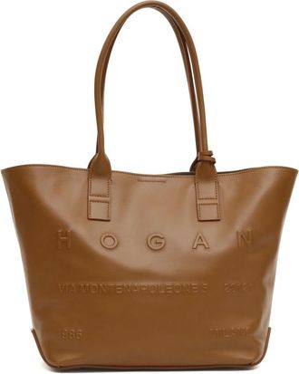 Hogan Femme, Sacs, Brun, Taille: ONE Size Shopping Piccola H-Bag