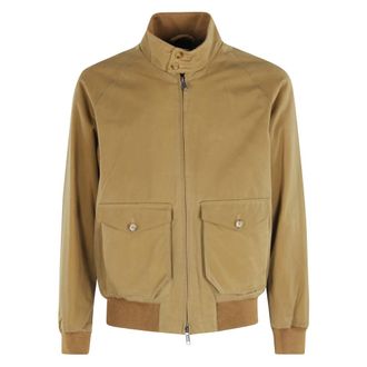 Baracuta G9 Waxed Pocket Jacket - - Jackets - Herren - Braun - XS