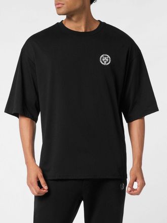 Plein Sport T-shirt relaxed fit en jersey avec logo imprim&eacute;