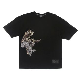 Dolly Noire Homme, Tops, Noir, Taille: XL Tee-shirt Homme Hibou Noir
