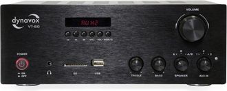 Ett DYNAVOX Kompakt-Verst&auml;rker VT-80, schwarz