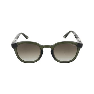 Police Homme, Accessoires, Vert, Taille: 50 MM Lunettes de Soleil Vert Transparent Mod&egrave;le &Eacute;l&eacute;gant