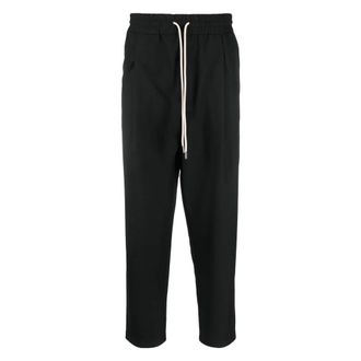 Dr&ocirc;le de Monsieur Signature Sweatpants - - Trousers - Herren - Schwarzk - S