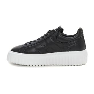 Hogan Homme, Chaussures, Noir, Taille: 38 EU H-Stripes Baskets