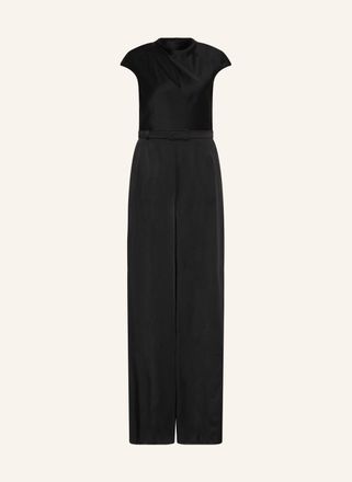Max Mara Max Mara Studio Jumpsuit Vespa Aus Satin schwarz