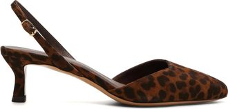 Rivecour Escarpins n&deg;411 Cuir Imprim&eacute; Rivecour