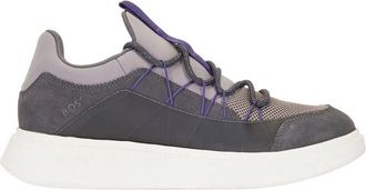HUGO BOSS Herren Schuhe Bulton, Leder (Grau)
