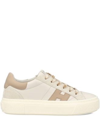 Hogan Crosswind Sneakers aus Wildleder - Nude
