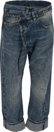 R13 Bootcut Jeans - Helles Jeansblau