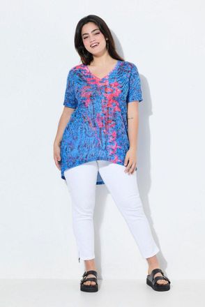 Angel Of Style T-Shirt T-Shirt A-Linie farbigem Animal-Muster