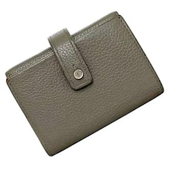 Saint Laurent Pre-owned Cuir petite-maroquinerie - Femme - Pre-owned - Gris - Taille: ONE Size