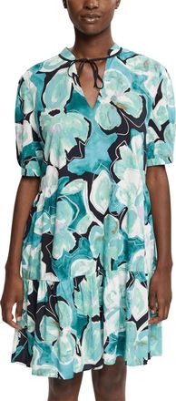 Esprit Collection Damen Kleid 072eo1e302, Emerald Green, 40