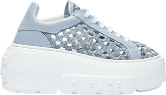Casadei Femme, Chaussures, Bleu, Taille: 36 1/2 EU Nexus Versilia Baskets