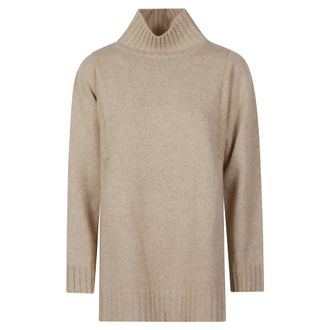 Max Mara Damen, Strickwaren, Beige, MGr&ouml;&szlig;e