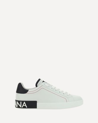 Dolce & Gabbana Leather Sneakers Male 40.5