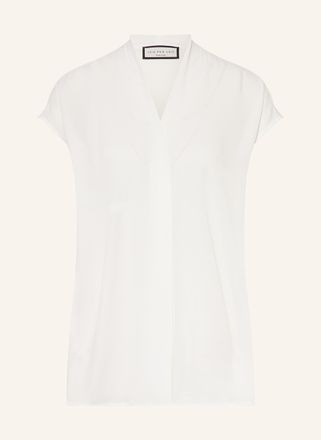 Sem per Lei Sem Per Lei Blusenshirt Aus Satin weiss