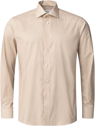 Eton Homme, Chemises, Orange, Taille: 3XL Motif Slim Fit Signature Twill Shirt