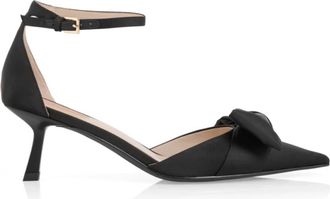 Marc Cain Elegante Sandalen mit dekorativer Schleife - - Shoes - Damen - Schwarzk - 38 EU