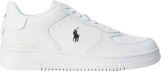 Polo Ralph Lauren Homme, Chaussures, Blanc, Taille: 44 EU Masters Crt Low-Top Baskets