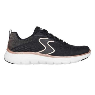 Skechers Flex Appeal 5.0 Sneaker f&uuml;r Damen, Flach (Schwarz/Ros&eacute;gold)