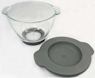 Kenwood Ersatzteil - KAT550GL Glasbeh&auml;lter + Deckel f&uuml;r K&uuml;chenmaschinen CHEF SENSE - - KENWOOD