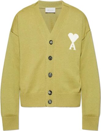 Ami De Coeur Cardigan - - Knitwear - Herren - Gr&uuml;n - M