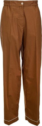 Forte_Forte Femme, Pantalons, Brun, Taille: 38 FR Pajama Pants