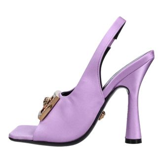 Versace Femme, Chaussures, Violet, Taille: 35 EU High Heel Sandales
