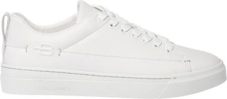 Baldinini Homme, Chaussures, Blanc, Taille: 42 1/2 EU White leather sneaker