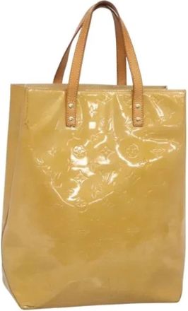 Louis Vuitton Pre-owned Cuir sacs-louis-vuitton - Femme - Pre-owned - Jaune - Taille: ONE Size