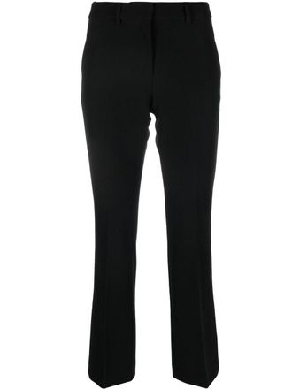 Seventy pantalon évasé à coupe courte - Noir