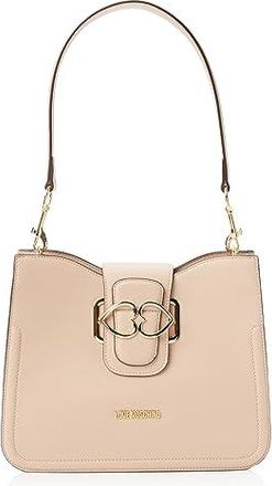 Love Moschino Jc4040pp1h, Sac &agrave; bandouli&egrave;re Femme, Nude, 28X22X9