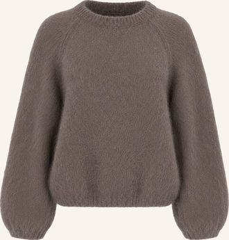 Americandreams Americandreams Mohair Knit Pullover Rosie beige