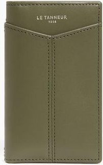 Le Tanneur Porte cartes vertical Charlotte en cuir lisse