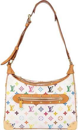 Louis Vuitton Crossbody Bags - Louis Vuitton Limited Murakami Multicolor Boulogne - Gr. unisize - in Wei&szlig; - f&uuml;r Damen