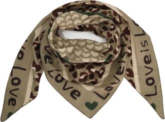 Glamexx24 Damen Schal Dreieck Schal Baumwolle Dreieckstuch f&uuml;r Fr&uuml;hling, Sommer, Herbst, Winter Made in Italy