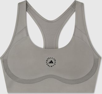 Stella McCartney TruePurpose Training Bra, Woman, Deep Dove Grey, Size: 32AB
