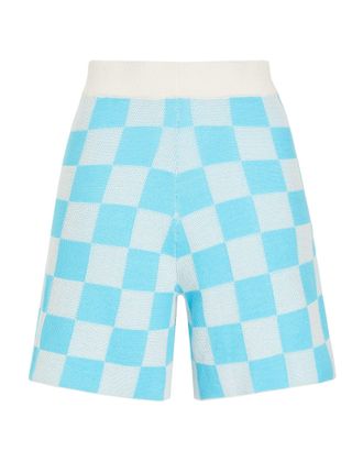 8 by YOOX ORGANIC COTTON CHECKERBOARD CROCHET PANTS