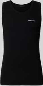 Pegador Tanktop mit Logo-Stitching und Rundhalsausschnitt