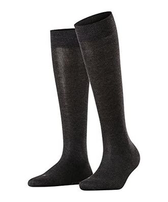 Falke Sensitive London, Chaussettes Femme, Coton, Gris (Anthracite Melange 3089), 39-42 (1 Paire)