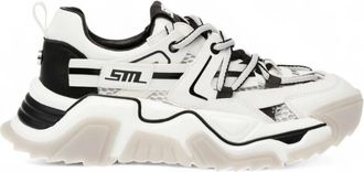 Steve Madden Femme, Chaussures, Blanc, Taille: 40 EU Running Kingdom Baskets