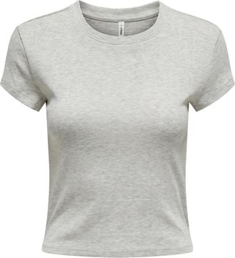 Only Onlelina S/S O-Neck Short Top JRS