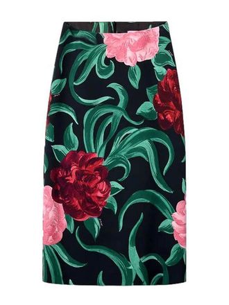 La DoubleJ Jupe Midi - Multicolore