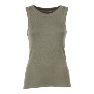 Majestic Filatures Top Jungle - - Tops - Damen - Gr&uuml;n - XL
