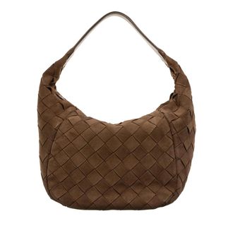 Liebeskind Liebeskind Berlin Hobo Bags - Farrah Promo Woven Suede - Gr. unisize - in Braun - f&uuml;r Damen
