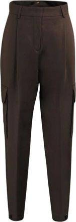 Moorer Femme, Pantalons, Brun, Taille: 40 FR Arabis