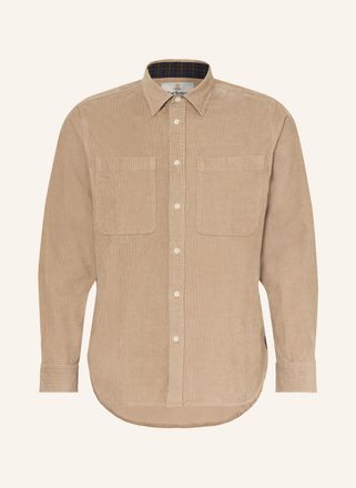 Barbour Cordhemd Comfort Fit braun