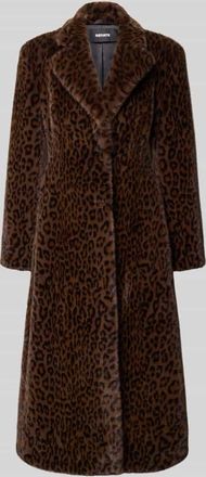 Rotate Mantel mit Allover-Animal-Print