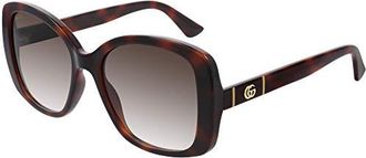 Gucci GG0762S Lunettes de soleil pour femme, marron havana, taille 56, Havana, 56-18 - 145
